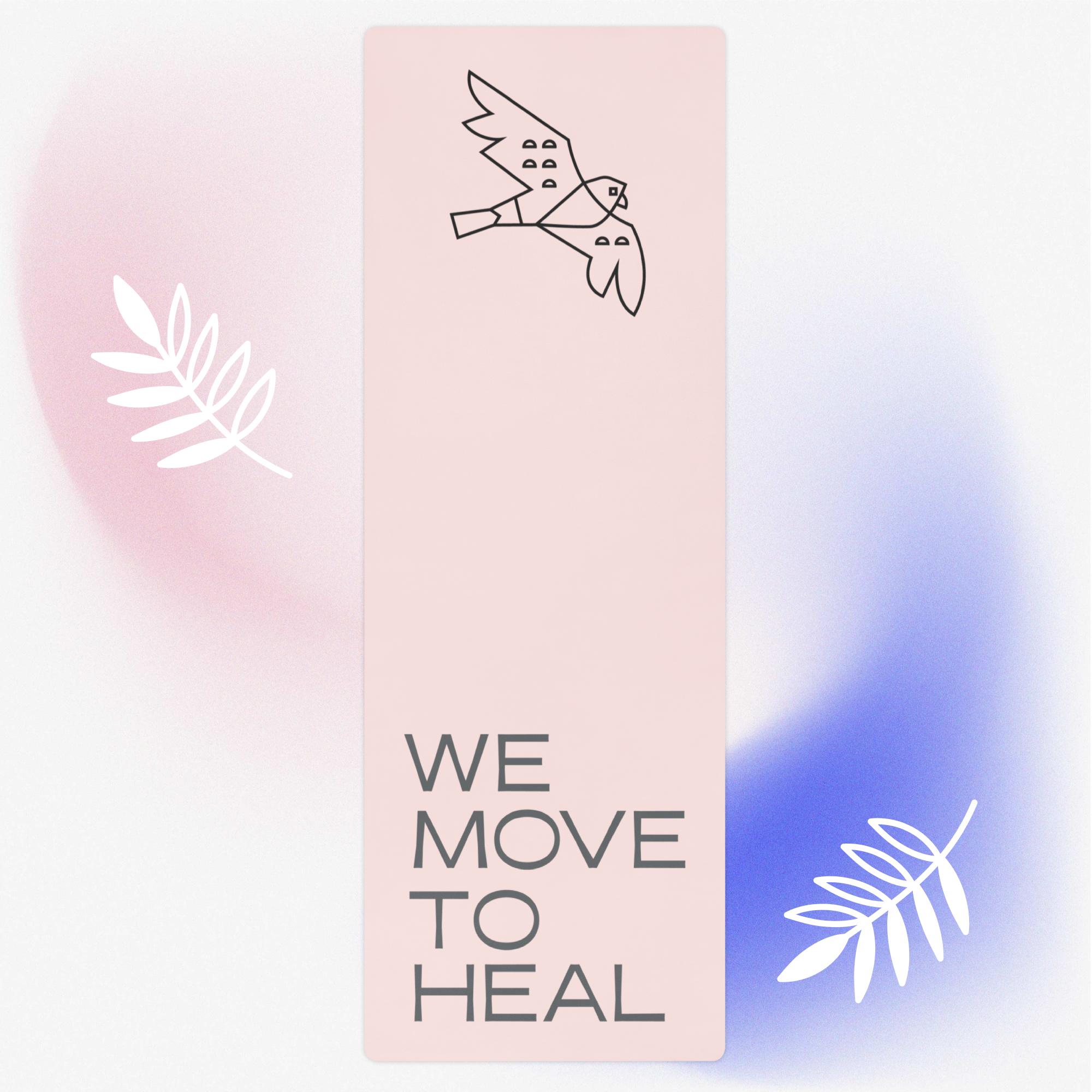 Hawk Nature Guide Yoga Mat - We Move to Heal